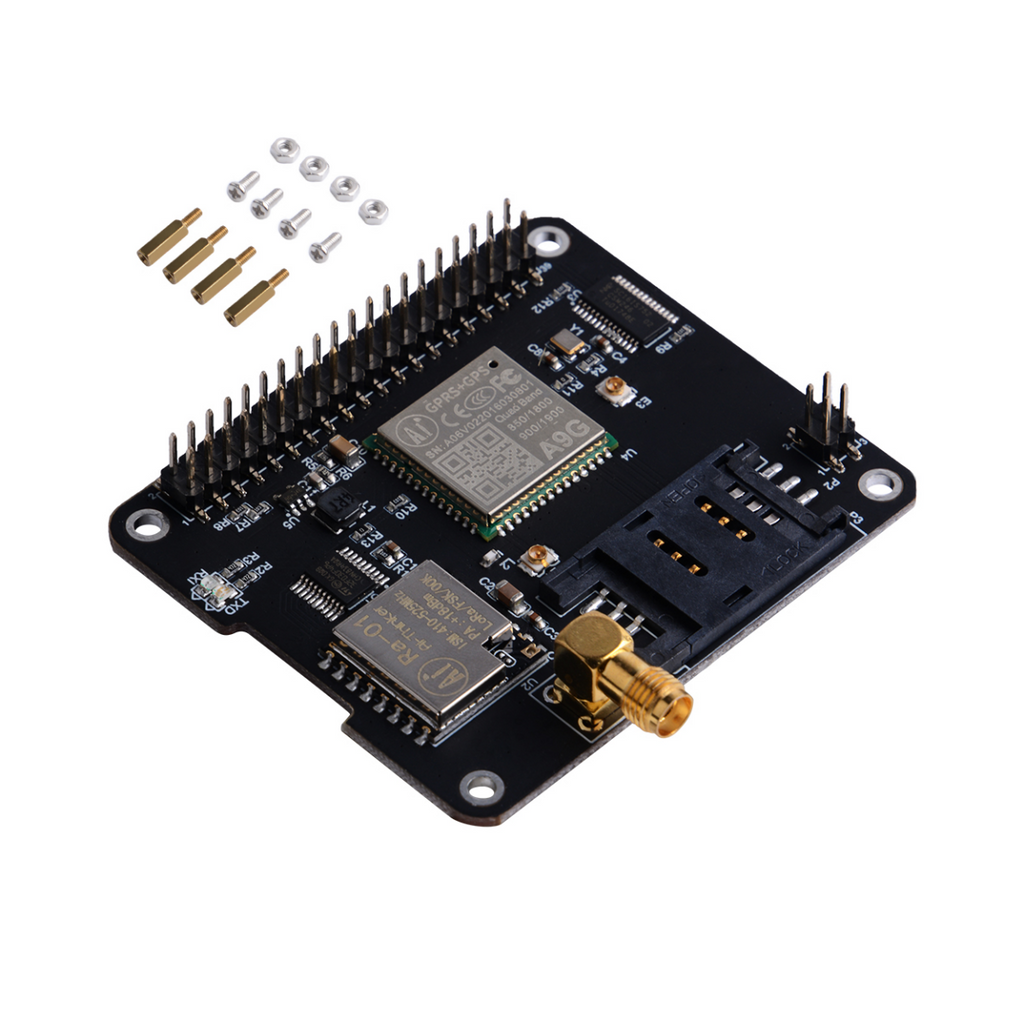 52pi Iot Nodea One Of Docker Pi Series Module Contain Gsm Gps Lora O