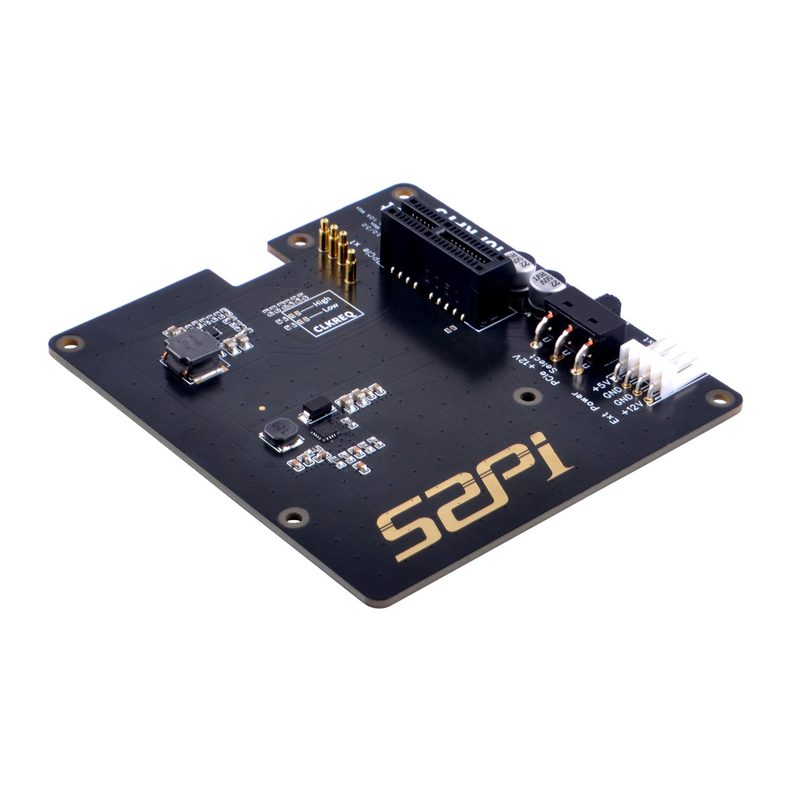 52Pi P02 PCIe Slot for Raspberry Pi 5, Pi 5's PCIe to PCIe x1 slot, Su ...