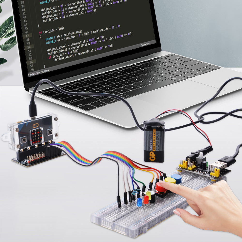 BBC Micro:Bit V2 Basic Starter Kit , Programming, Coding for Kids Teen – 52Pi Store