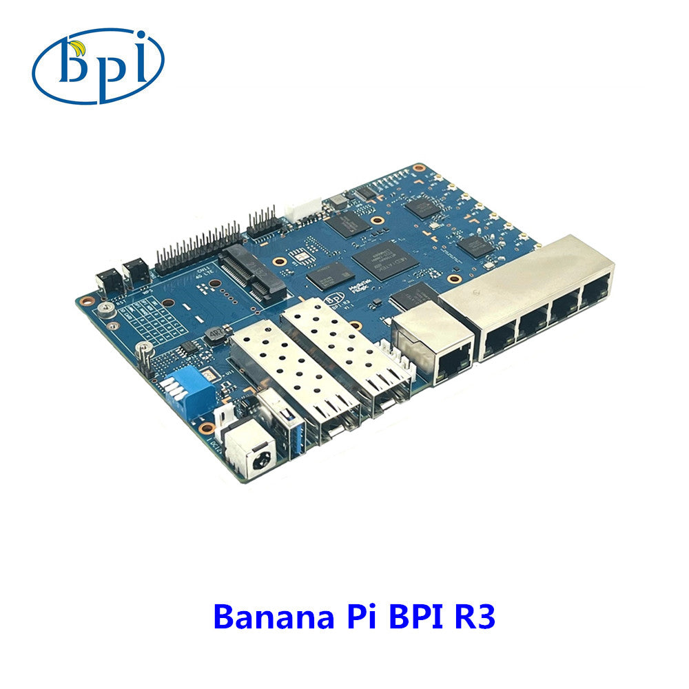 Banana Pi BPI R3 Router Board With MediaTek MT7986 Quad Core ARM A53 ...