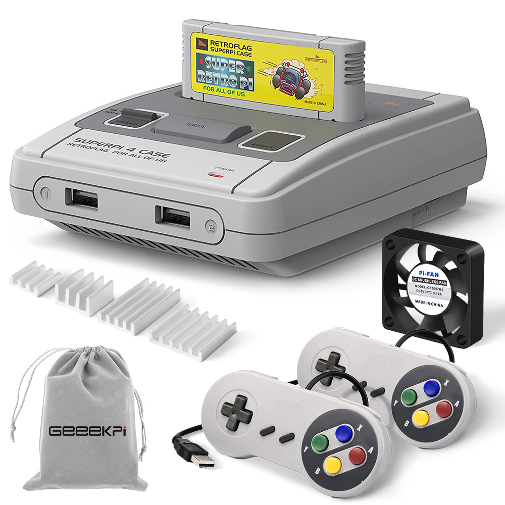 Retroflag SUPERPi 4 Case Safe Reset Shutdown LED Indicator Retroflag S – 52Pi Store