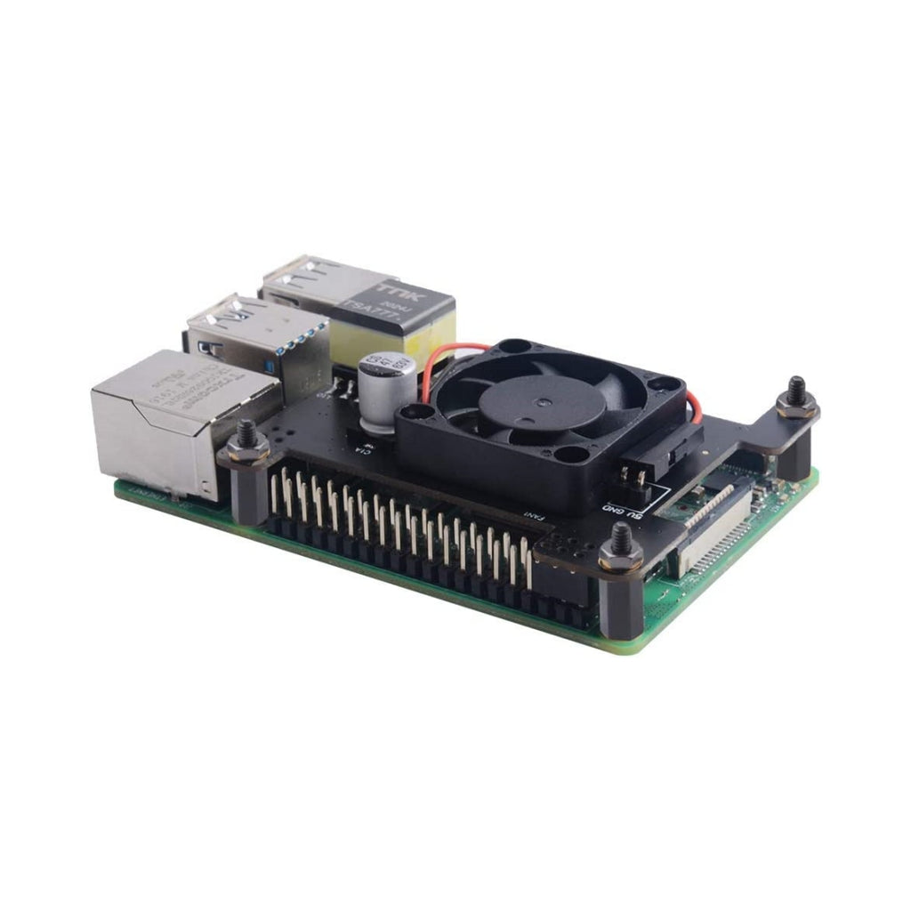 52Pi Raspberry Pi 4 Isolated PoE HAT Support IEEE 802.3af or 802.3at P ...