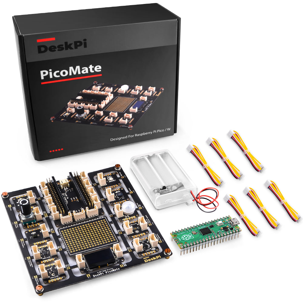 DeskPi PicoMate for Raspberry Pi Pico / Pico W – 52Pi Store