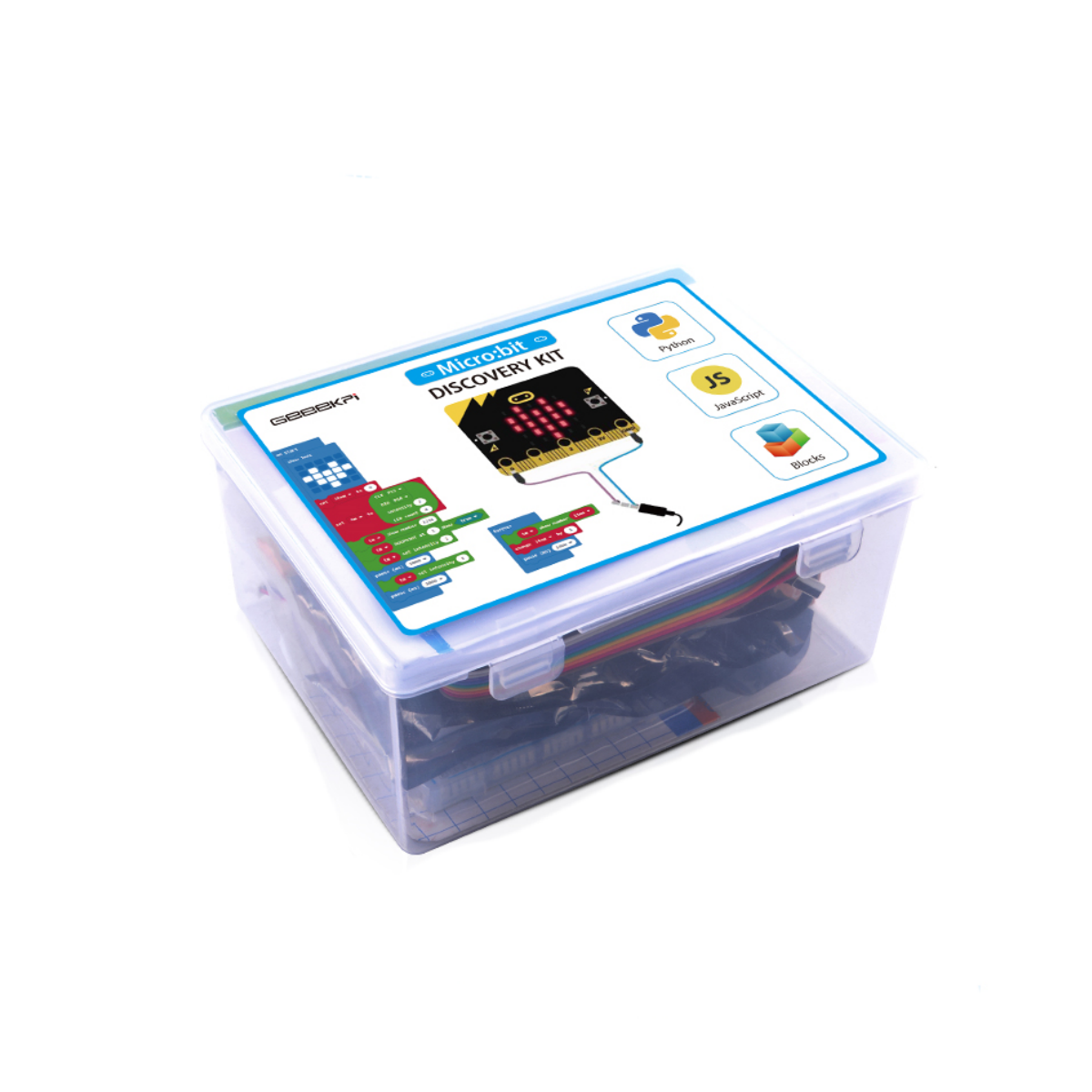 BBC Micro:bit Basic Starter Kit (V2 Included), Blocks and Python Code ...