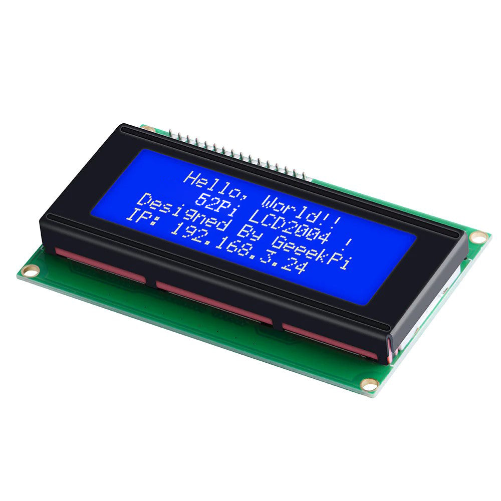 52Pi IIC I2C LCD 2004 Serial 20x4 Display Module with I2C Interface Ad ...