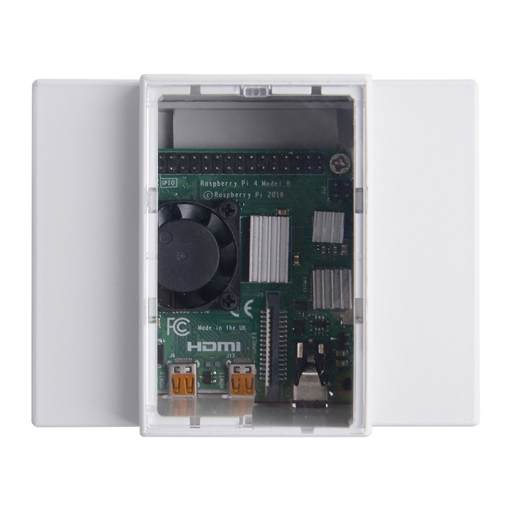 Raspberry Pi ABS Electrical Protective Box Wall Mounted Case White ...